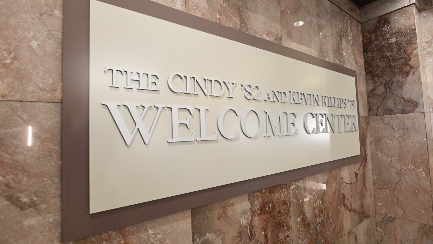 The Cindy ’82 and Kevin ’79 Killips Welcome Center Opens With ...